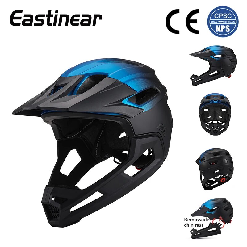 Eastinear шлем для горного велосипеда Blue black