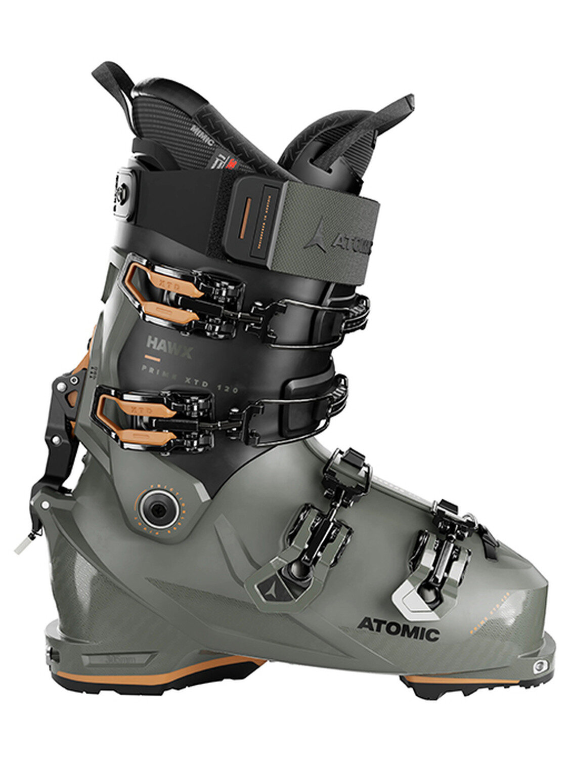 Горнолыжные ботинки Atomic Hawx Prime XTD 120 Army Black 23/24 , для мужчин , хаки