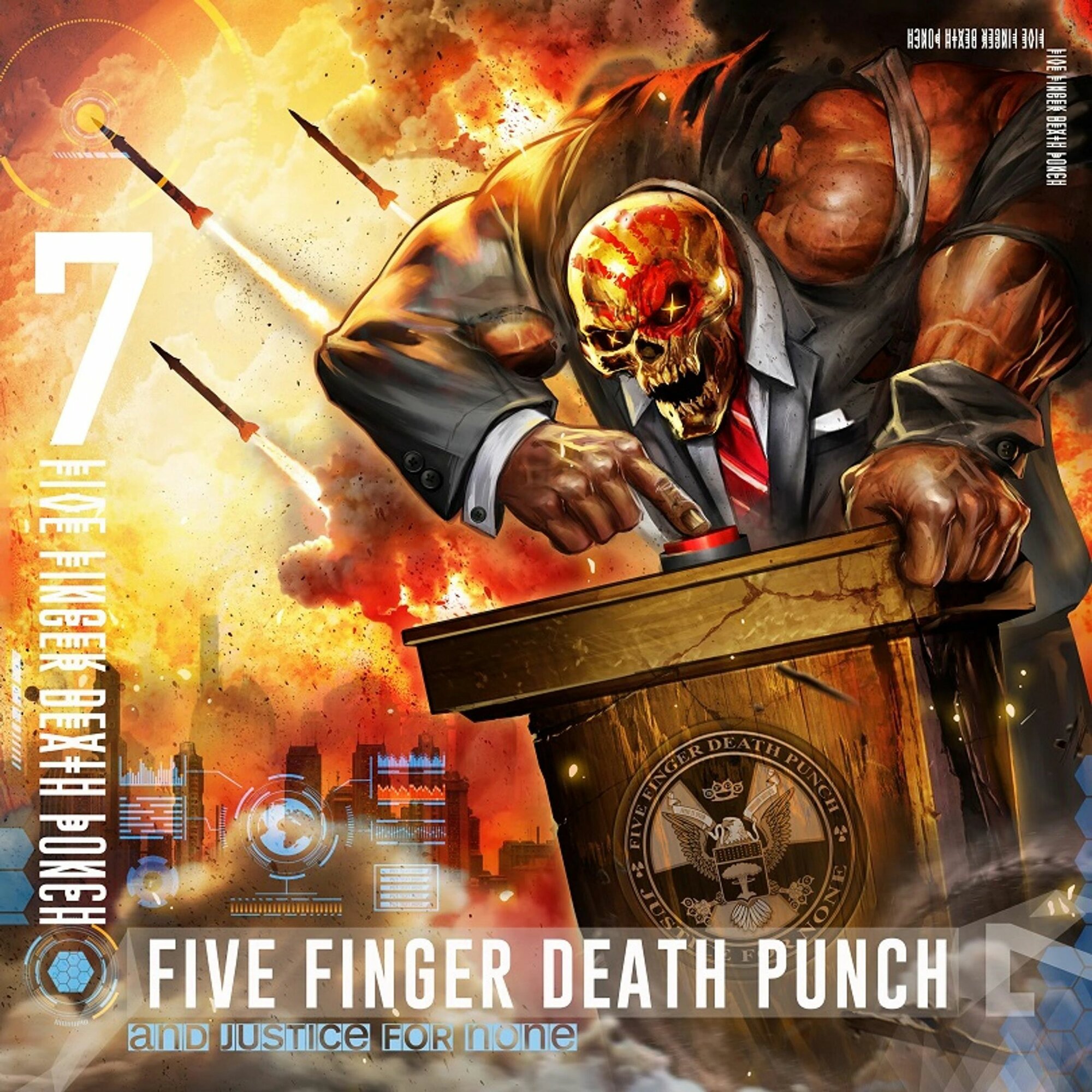 CD диск Five Finger Death Punch - And Justice For None (CD) 2018