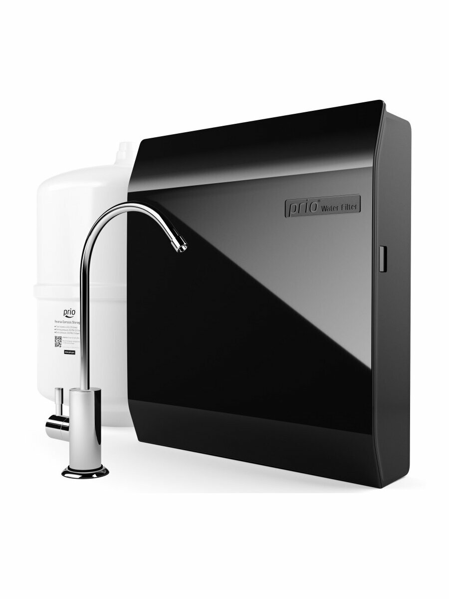 Prio Новая Вода Система обратного осмоса с минерализацией и помпой Expert Osmos MO580