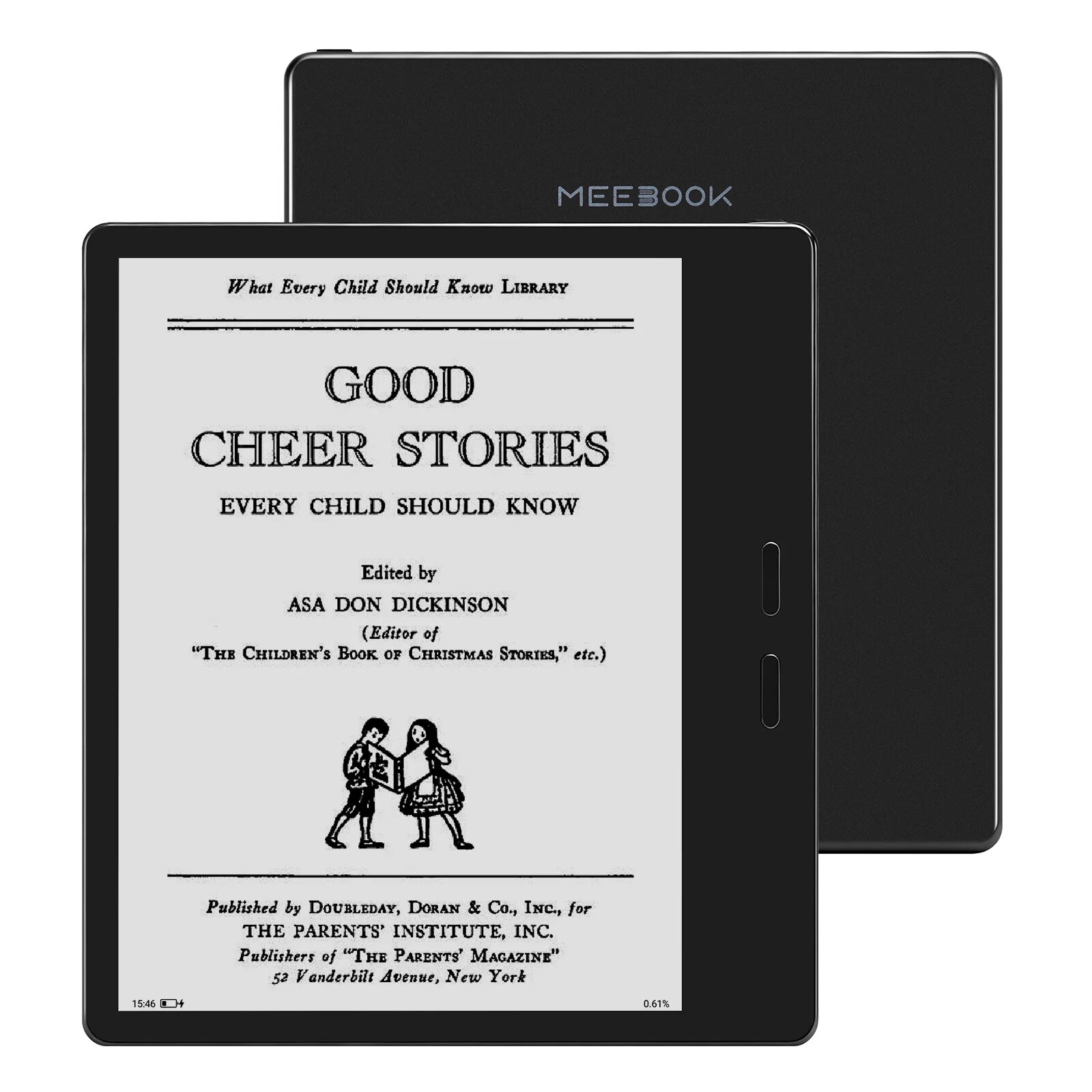 Электронная книга Meebook G7S 7" 32 ГБ black, Комплекты «Читалка для электронных книг + чехол»