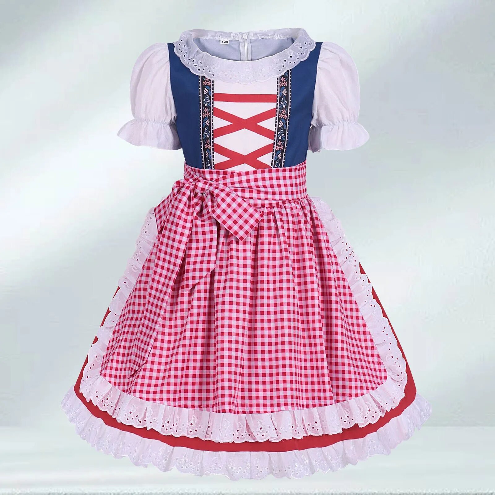 Детское платье-дирндль Oktoberfest, размер 150