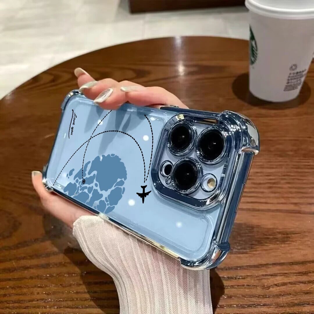 Чехол для Honor 400 PRO 600 LITE MAGIC 7 X6D X8D X7D X9D X8C X8B X9B X6C X9A X5B X5C с дизайном «Авиапутешествие и сердце»
