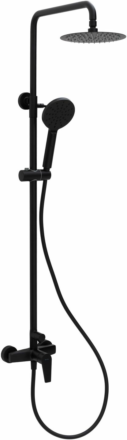 Душевая стойка Allen Brau Eclipse 5. E1006-31 черный матовый
