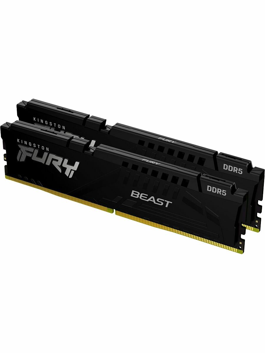 Оперативная память Kingston FURY Beast Black KF552C40BB2K2-64, 2 модуля