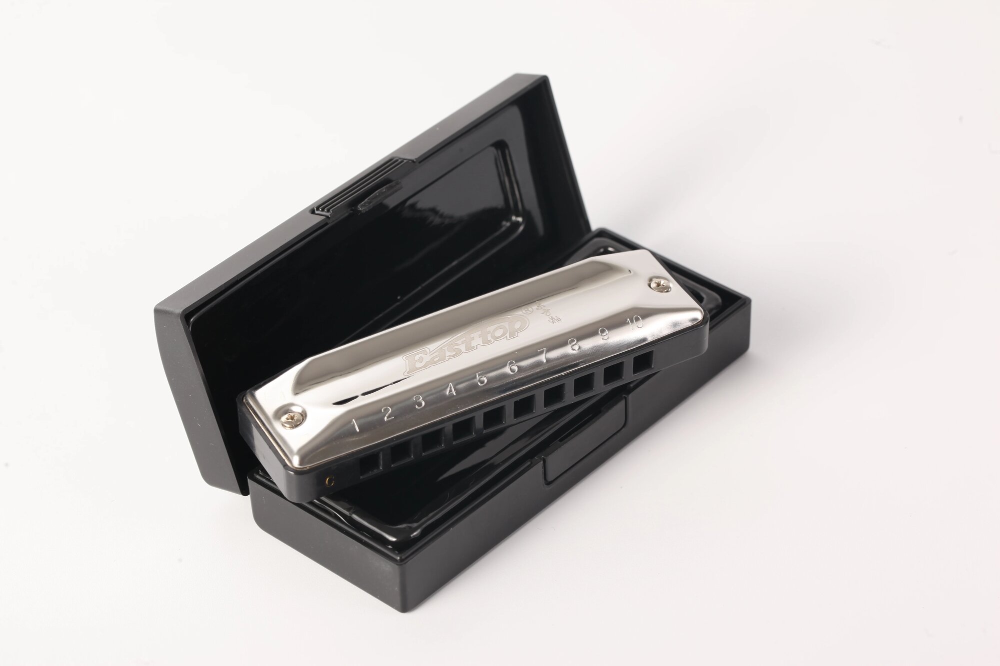 Новый стиль EASTTOP mouth орган T002 с 10 отверстиями, блюз, подарок, диатоническая гармоника для начинающих