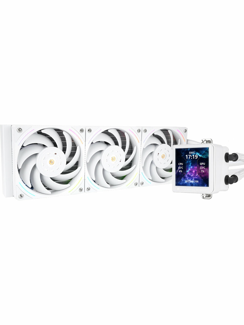 Система жидкостного охлаждения THERMALRIGHT Frozen Vision 360 V2 ARGB White (F-VISION-WH-360-ARGB-V2)