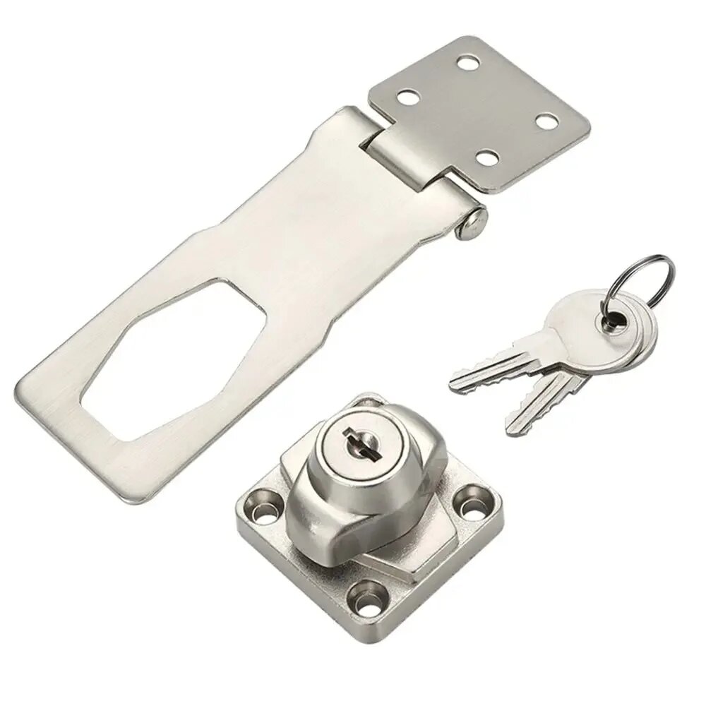 Противовзломный замок xmshxltd для деревянных дверей 4 inch-Silver