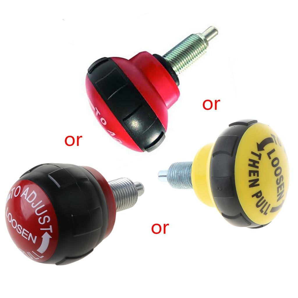 Пружинный стопорный штифт для велотренажёров, красный
