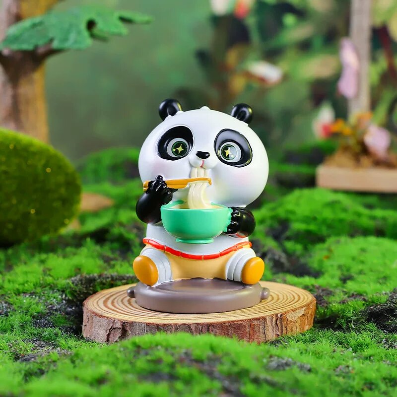 Коллекционная фигурка Abao Panda Kung Fu Panda (слепая коробка), новая модель 2024 года, аниме-фильм, товары для