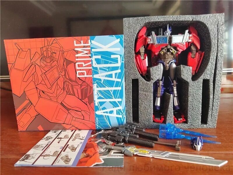 Трансформеры. Доказательство лидерства APC-Toys-TFP. Японское издание с коробками из-под оптимуса прайма