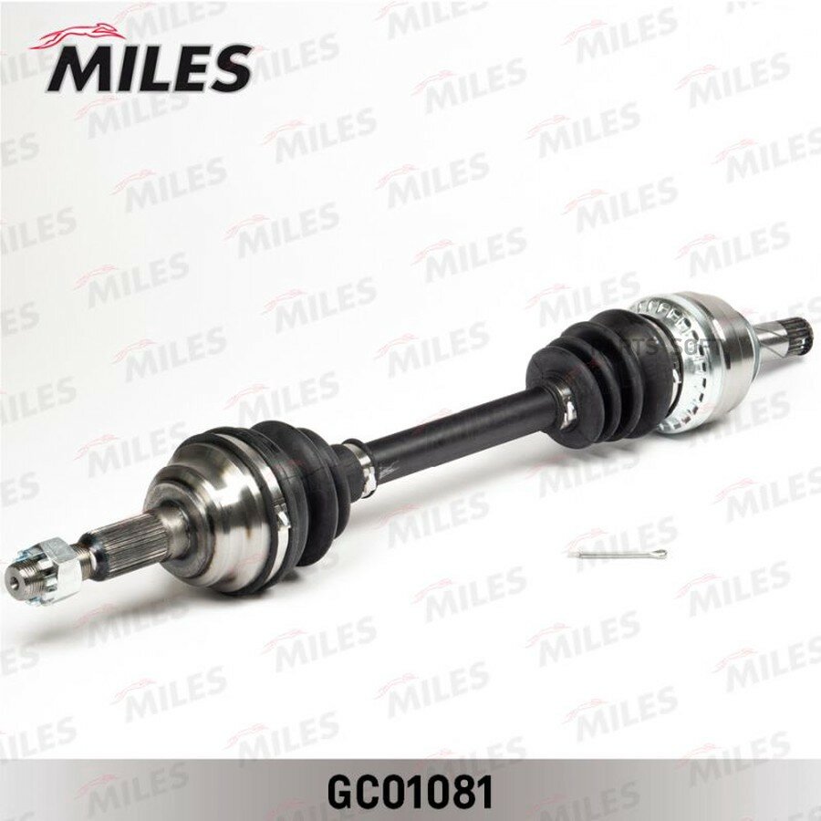 MILES GC01081 Привод в сборе OPEL ASTRA 1.4-1.7D 98-09 лев. ()