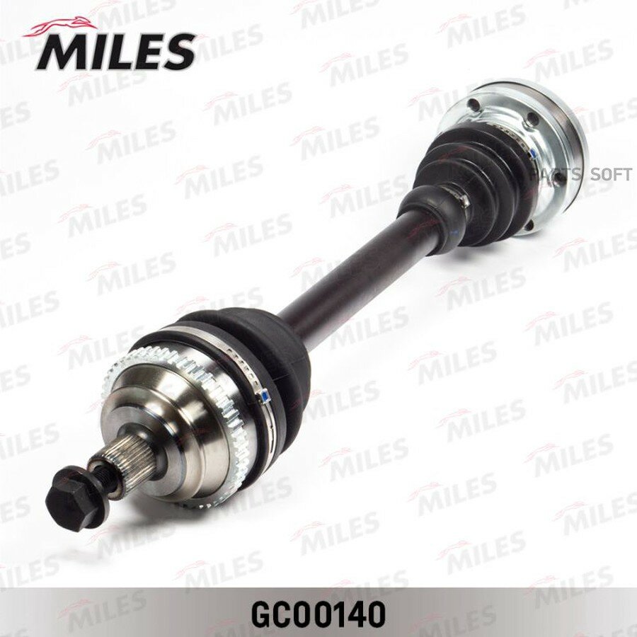 MILES GC00140 Привод в сборе VW T4 1.9D-2.5 лев./прав.(ABS) ()