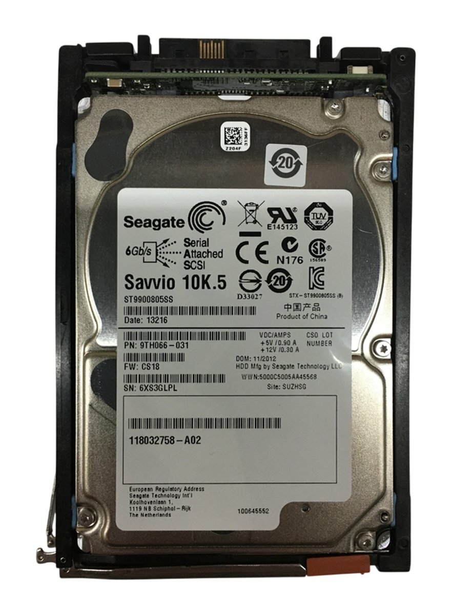 Жесткий диск EMC 900Gb 10000 SAS 2.5" HDD 118032758-A02
