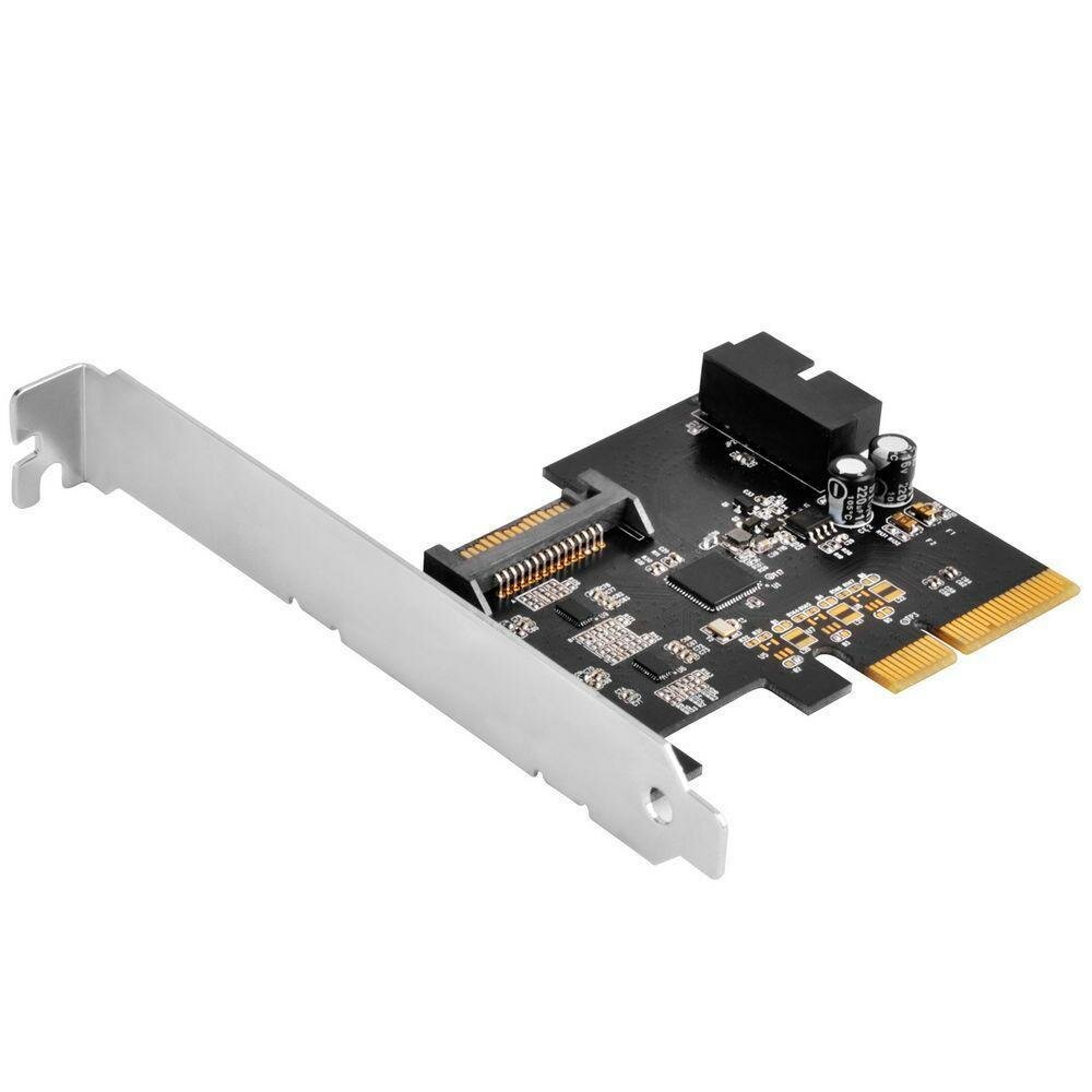 Контроллер USB Silverstone G56ECU04E000010 контроллер USB 3.2 Gen 2 с внутренним разъемом 20-pin