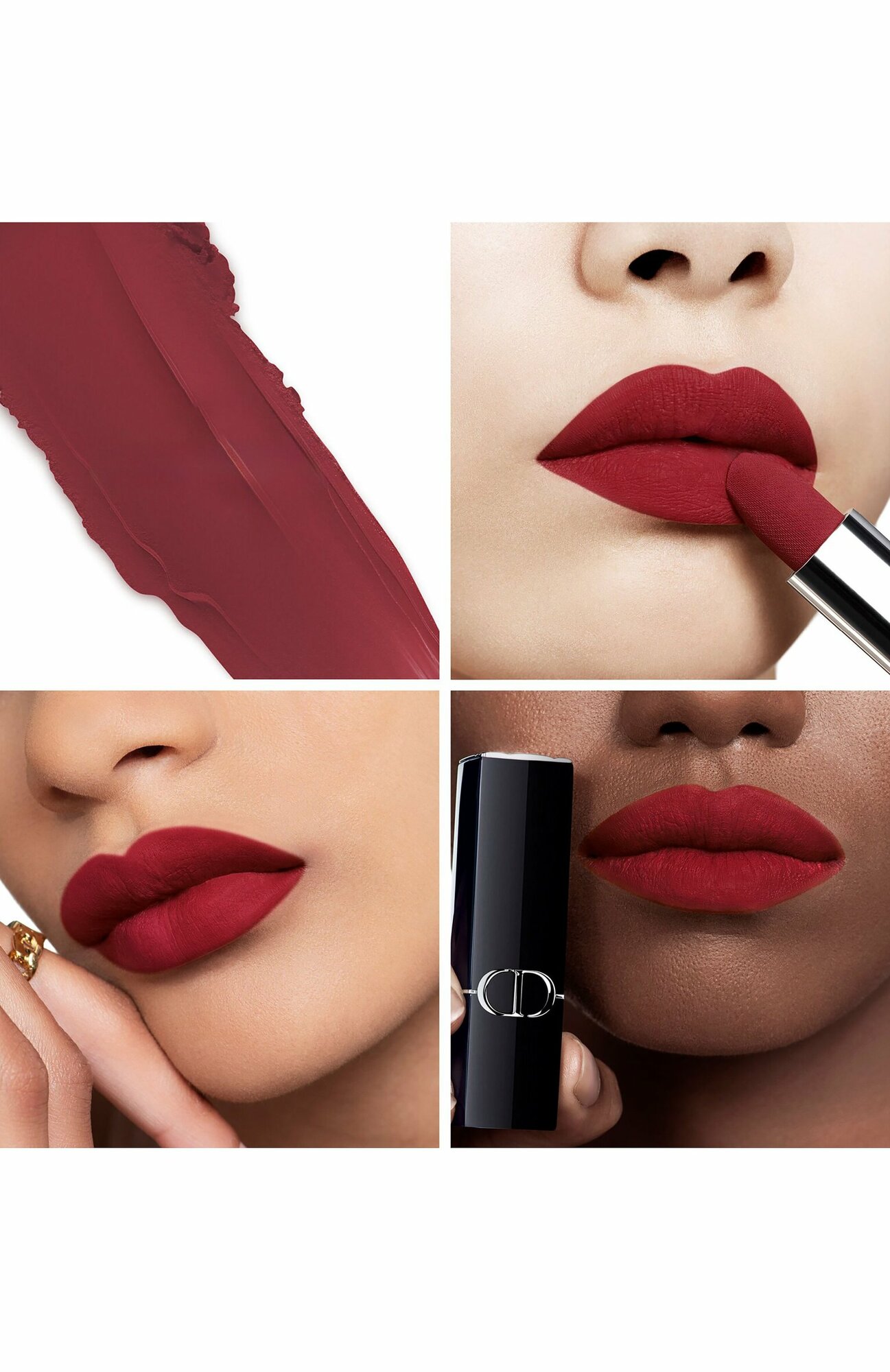 Помада для губ с вельветовым финишем Rouge Dior, оттенок 964 Амбициозный (3,5g) Dior