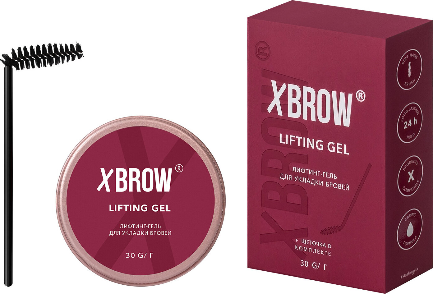 XLASH Cosmetics Лифтинг-гель для укладки бровей Xbrow Lifting Gel 30ml