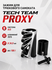 Зажим для трюкового самоката Tech Team Proxy, Ø-34.9 мм, black