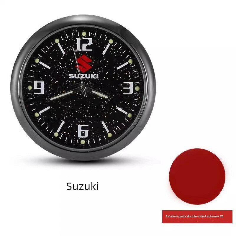 Ночник-часы для приборной панели автомобиля белого цвета для моделей Suzuki