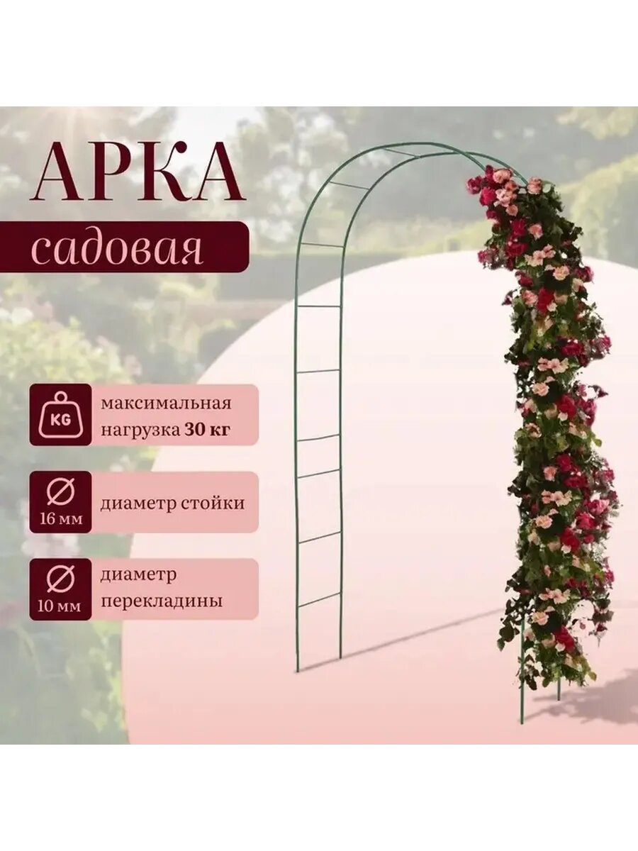 Элегантная садовая арка для вашего участка