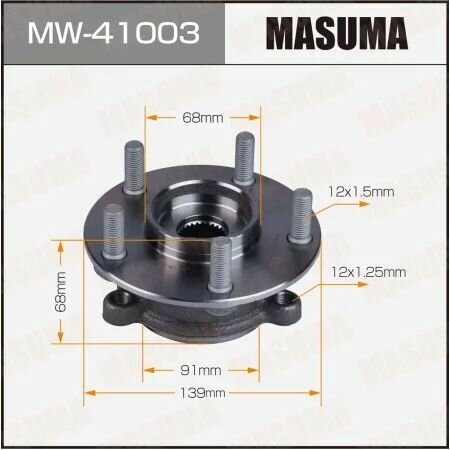MW-41003 Ступица с подшипником Мазда 3(BM) с АБС