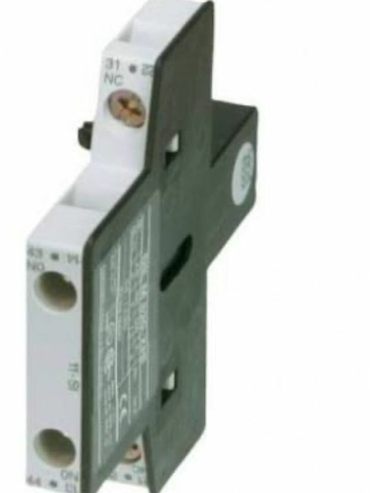 EATON DILMT95-XHI11-SR Боковой вспомогательный контакт 2 полюса, 1НО+1НЗ, винтовые зажимы, для DILMT4095