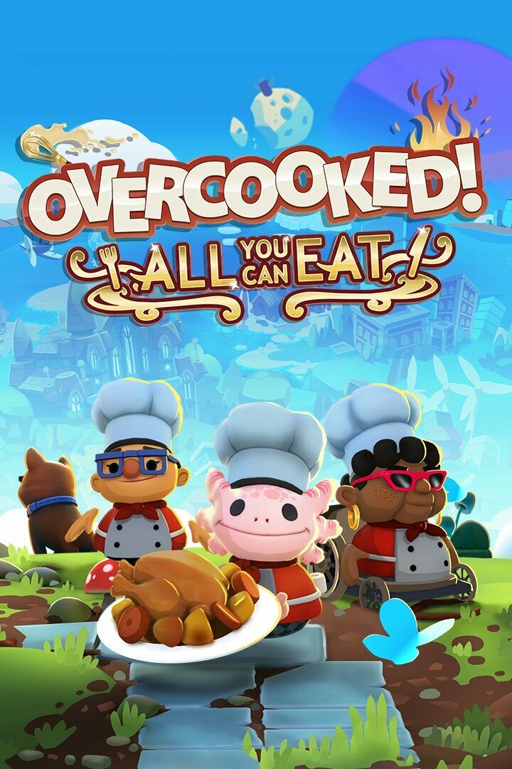 Игра Overcooked! All You Can Eat — Xbox Series X|S, Xbox One — Цифровая версия
