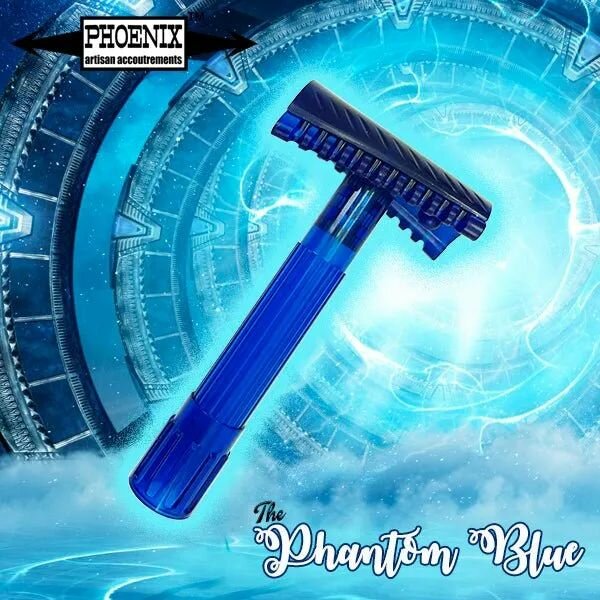Т-образная бритва Phoenix A. A. Slant Phantom Blue