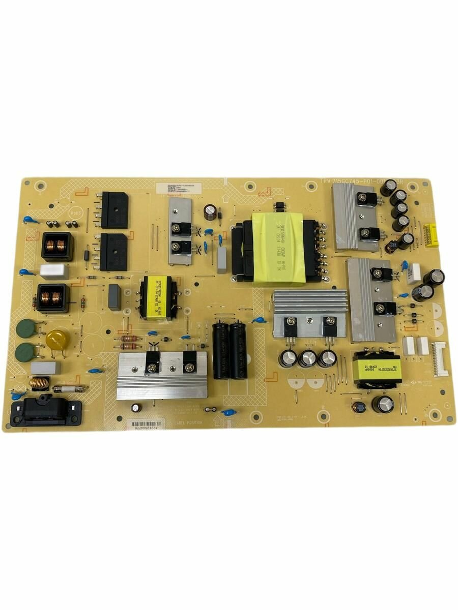 Блок питания (TPV715GC745-P01-001-B03R), для телевизора Philips 65PUS8507/60