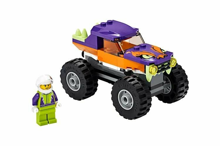 Конструктор LEGO City Giant Wheel off-Road Vehicle, 55 деталей