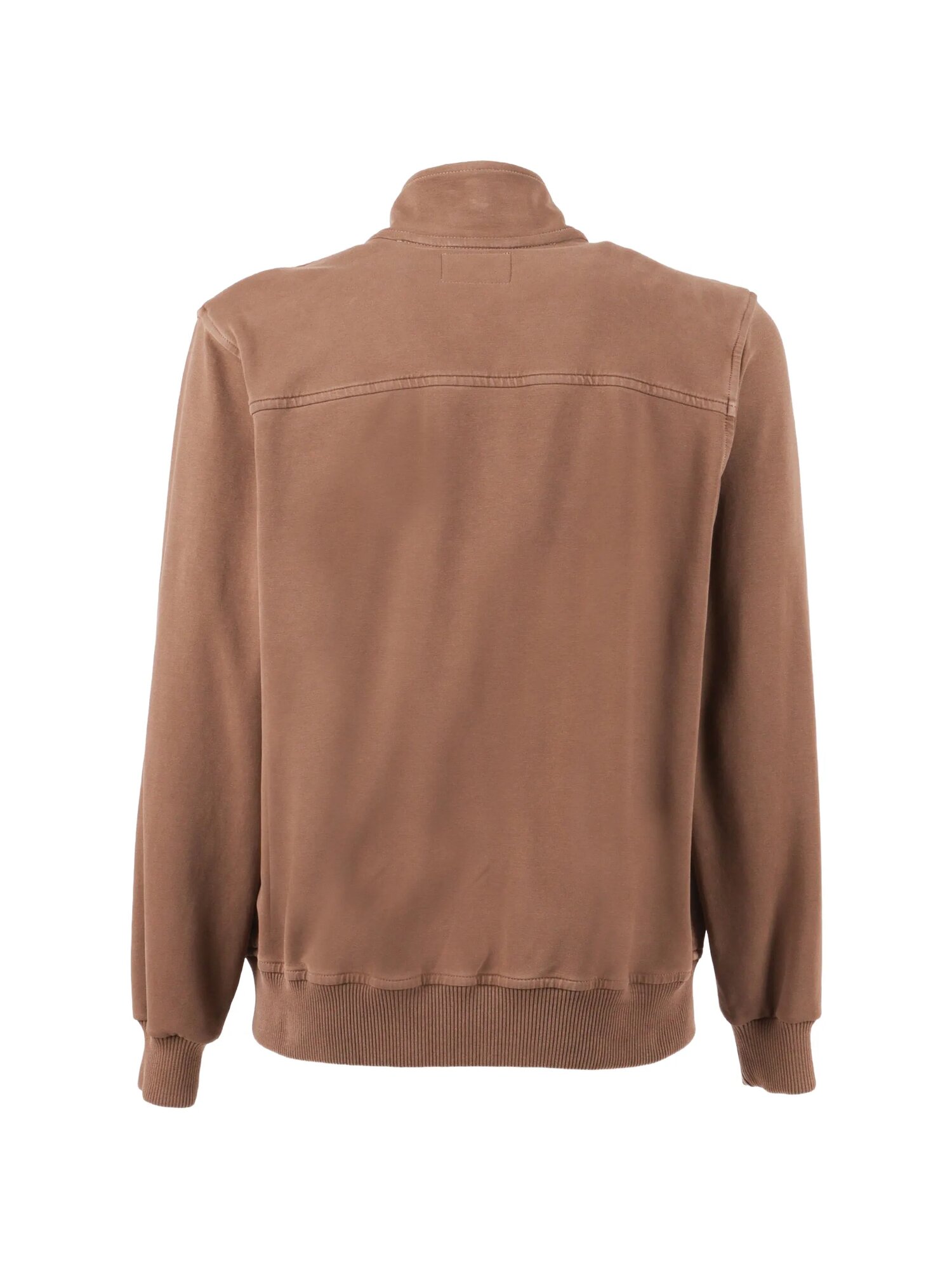 Куртка Circolo 1901 Harrington zip-up bomber jacket, размер L, brown — фото 1