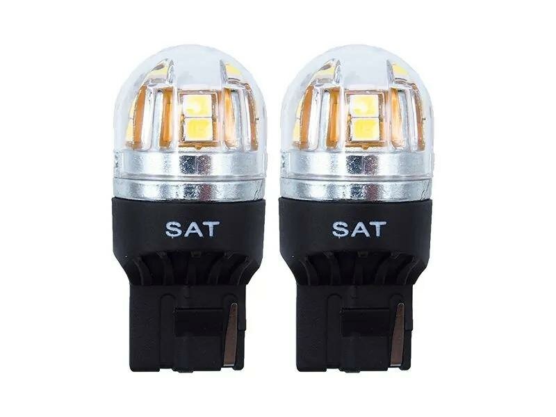 Лампа SAT ST-175-0060 W21W/ LED/ Комплект/ 2.8W/320LM Canbus