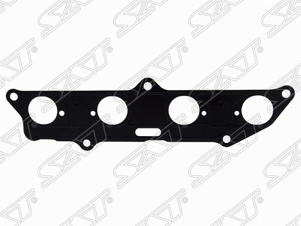 Прокладка впускного коллектора SAT ST-74-0006 HONDA FIT/JAZZ L15A 05- Металл