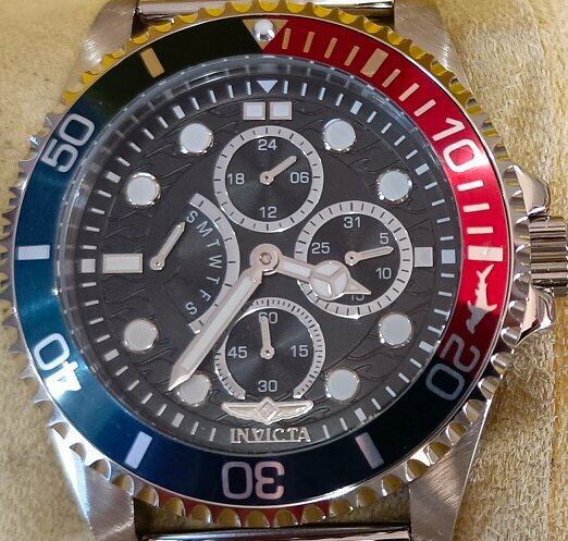 Наручные часы INVICTA Pro Diver, серебристый — фото 1