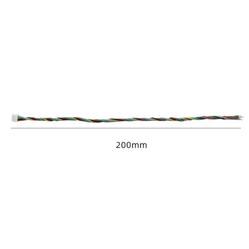 Сверхмягкий силиконовый провод MX1.25 5-pin, соединительный кабель VTX/FC/ESC для RC авиамоделей аксессуар