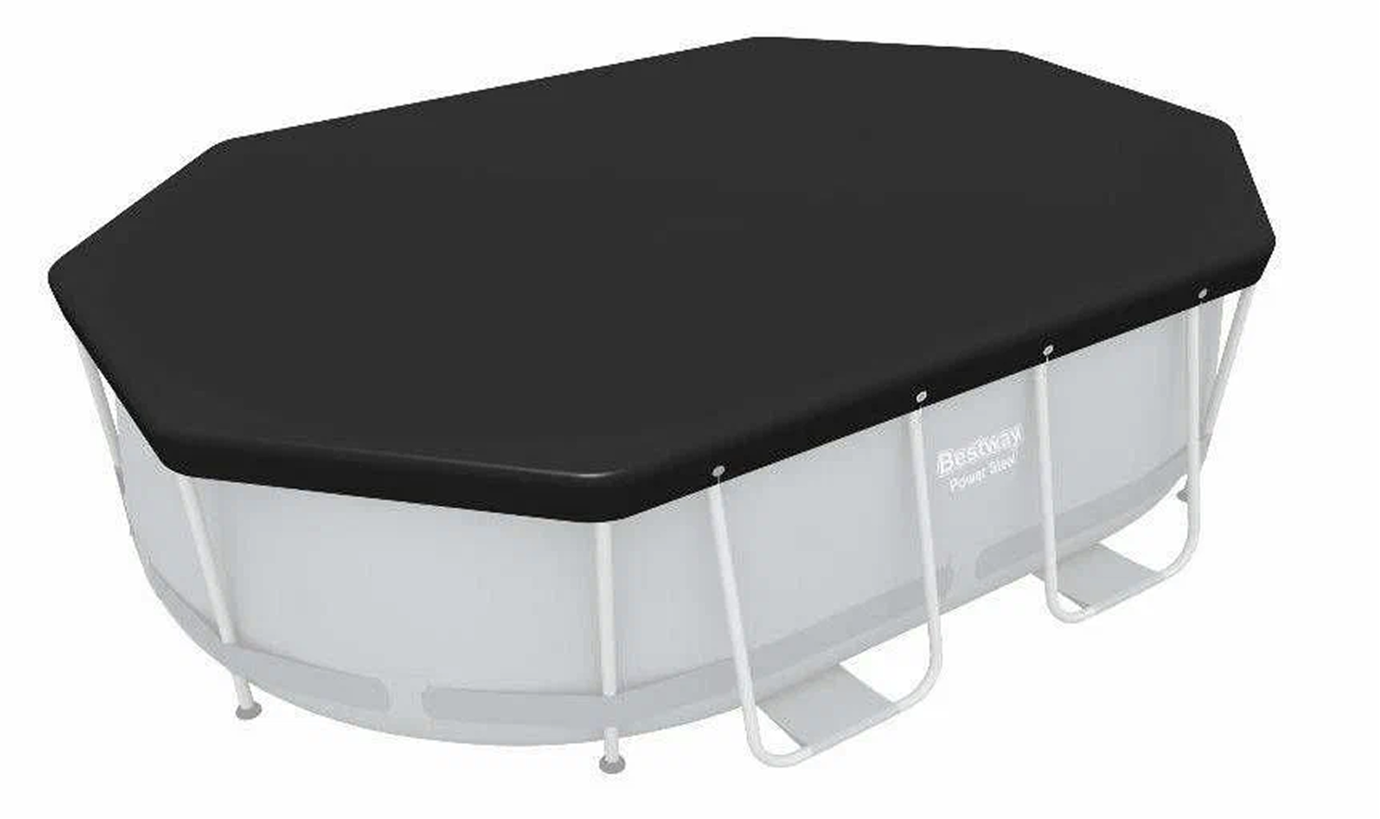 Тент для каркасного бассейна Power Steel Oval Pools 300х200х84 см BestWay 58424