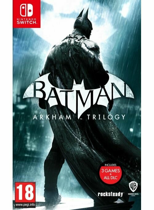 Игра Batman: Arkham Trilogy (Nintendo Switch, Nintendo Switch 2, Русские субтитры)