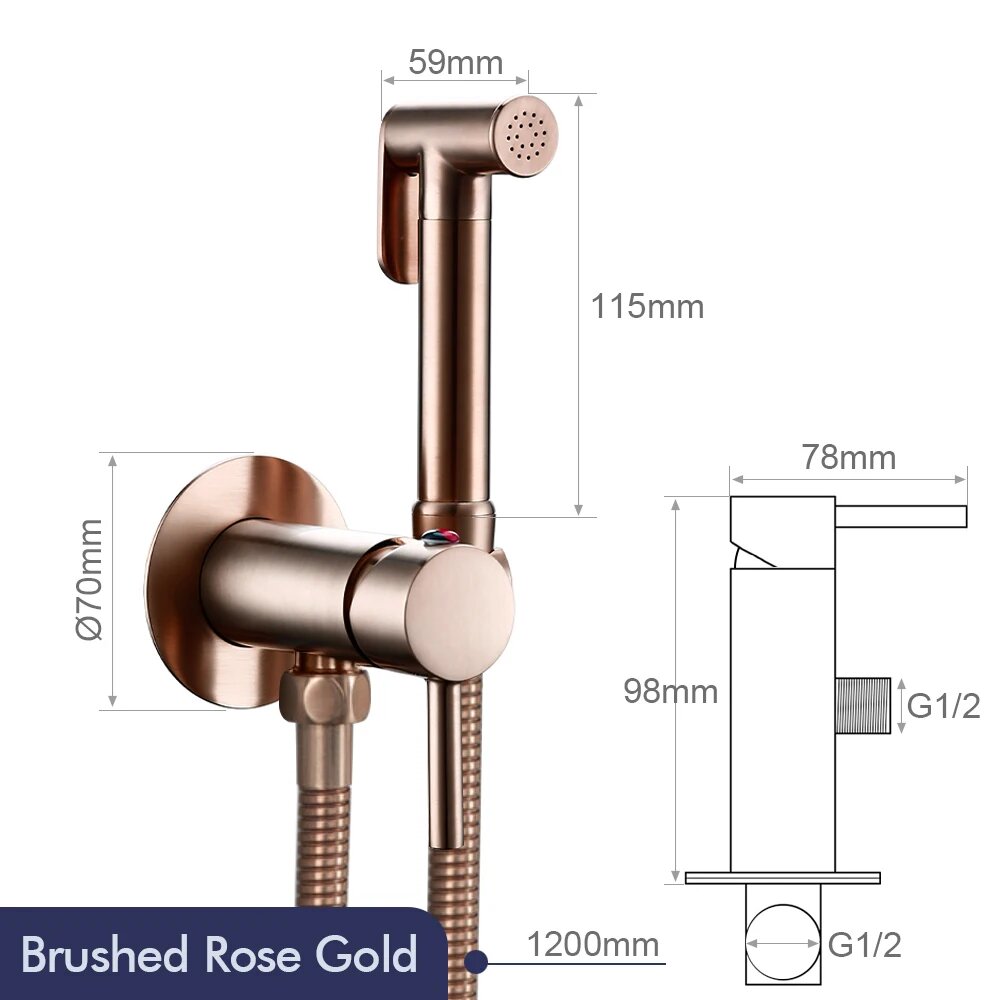 Комплект биде Bagnolux BRG--304 hose