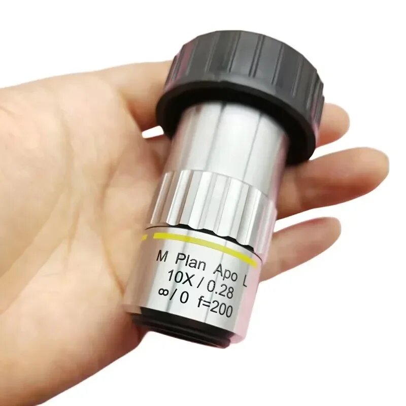 Объектив микроскопа M Plan Apo L 10X/0.28 ∞/0 f=200