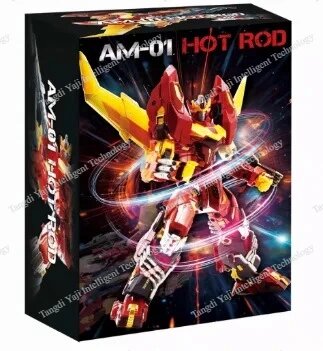 Трансформеры Bandai Rodimus Prime Hot Rod Original box