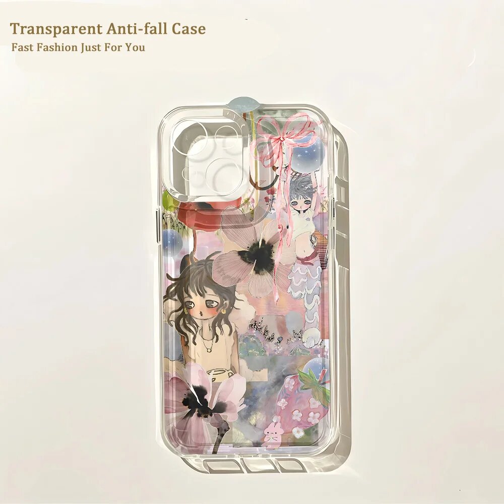 Чехол для телефона с аниме-дизайном A-Aya Takano Girl Art для iPhone 17 16 TTK-J387TK5d7, iPhone 17