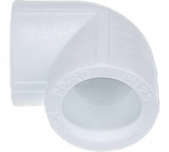 Угольник VALFEX PP-R белый, 25х90 50шт