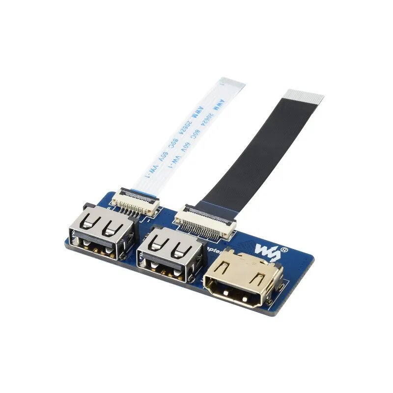 USB HDMI Адаптер Waveshare для CM4-IO-BASE