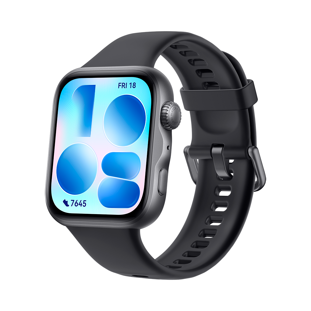 Смарт-часы Huawei Fit 5, ремешок из фторэластомера, черный (55020HUF)