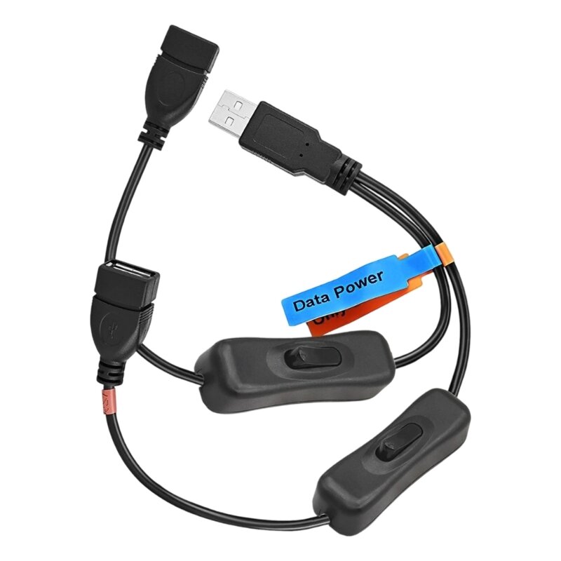 USB one for two Y-образного типа с удлинительным кабелем для импульсного источника питания 304