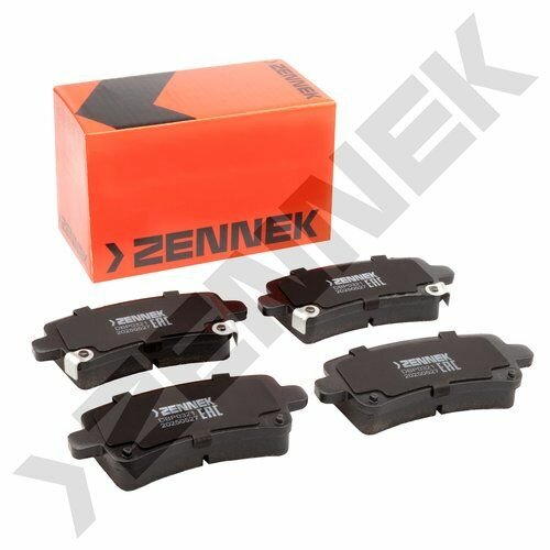 Колодки тормозные дисковые, задние opel insignia a 08-17 ZENNEK DBP0321