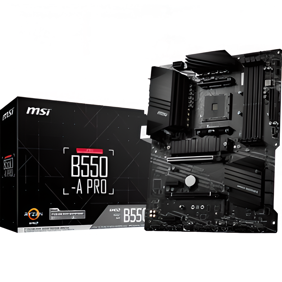 Материнская плата MSI B550-A PRO, AM4/AMD B550/4xDDR4/2xPCI-Ex16/2xM.2/SB7.1/GLAN/HDMI/DisplayPort/ATX (B550-A PRO)
