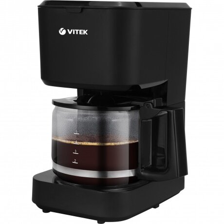 Кофеварка капельная Vitek VT-8386 630Вт черный