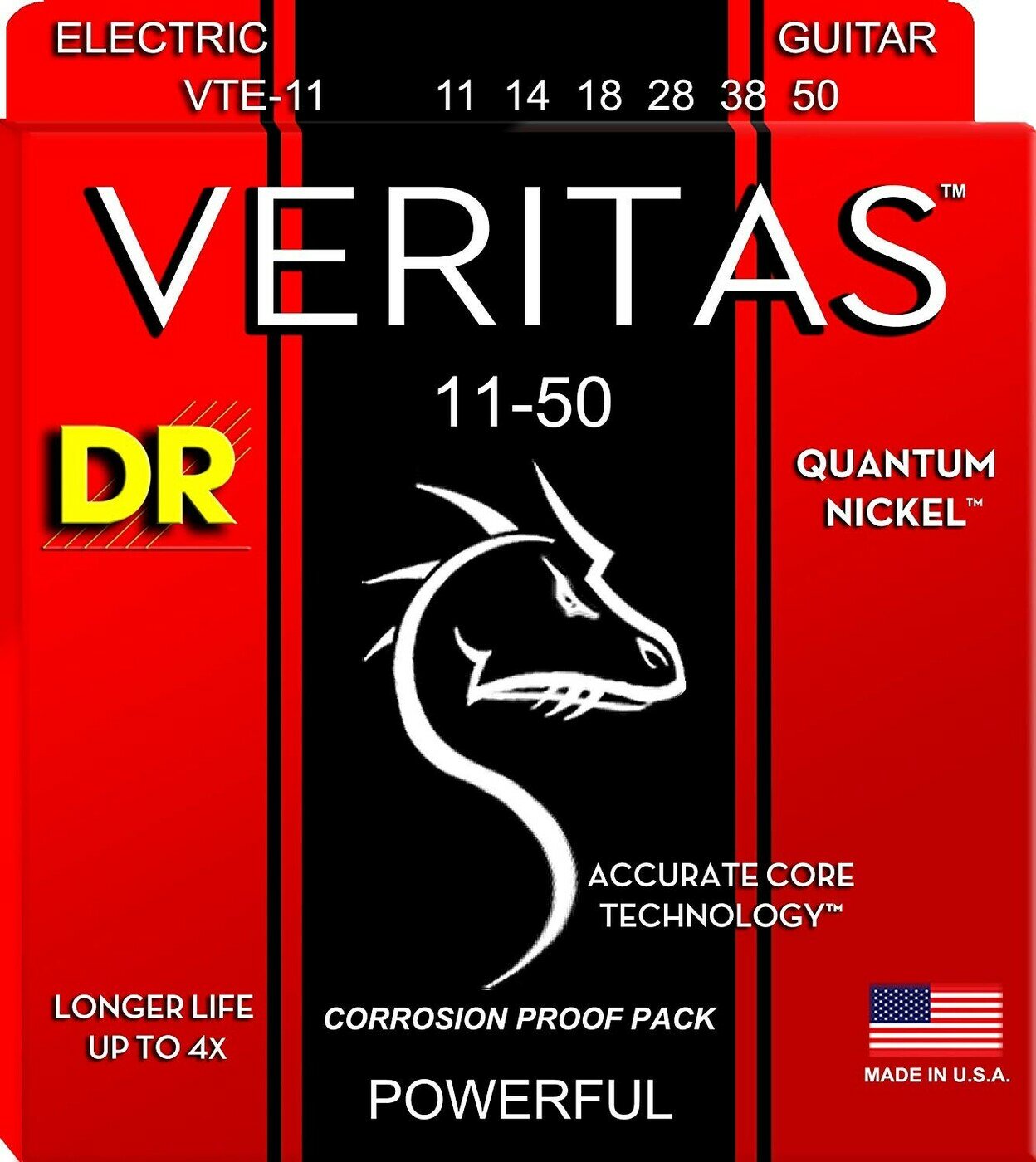 DR VTE 11 Струны для электрогитары