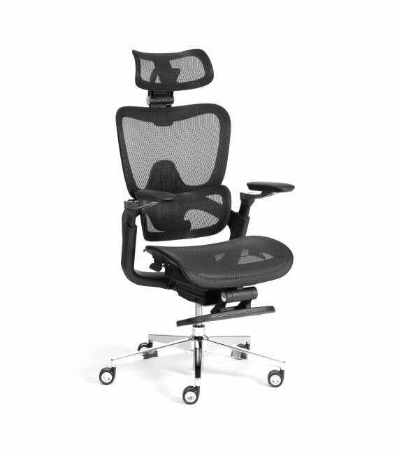 TetChair Кресло офисное Sakura, сетка, черный